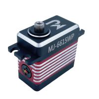 China Mj-6615wp High-Performance 12v Digital Servo 66kg-Cm High Voltage Brushless Waterproof Metal Gear For Car And Aircraft Models for sale