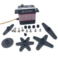 China Mj-6315hv Standard 8.4v 63kg-Cm Digital Servo High Voltage High-Torque Coreless Motor Metal Gear For Rc Car  Aircraft Models for sale