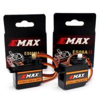 China Wholesale Price Original EMAX 9g High Sensitive Mini Servo 8g ES08A II Analog RC Airplane Helicopter MA for sale