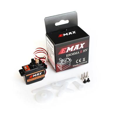 China EMAX ES08MA II 12G HV High Voltage Metal Gear Analog Servo For Rc Helicopter Plane Boat Car for sale