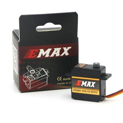 China EMAX ES09 Metal Analog Specific Swash Servos For 450 Helicopter Tail Better Than Emax 08 for sale