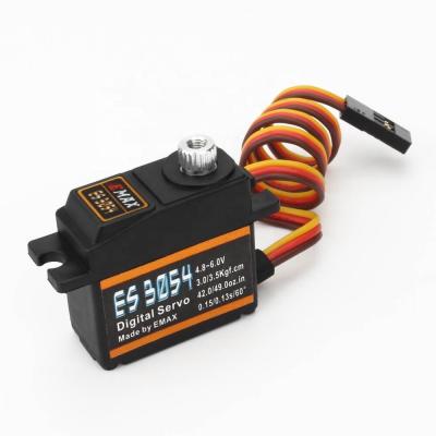 China Emax ES3054 17G 3.5Kg 0.13Sec 23T Metal Gear Digital Servo For RC Airplane 3154 Upgrade for sale