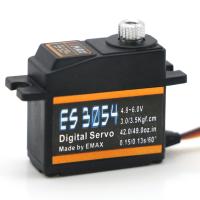 China Emax ES3054 17G 3.5Kg 0.13Sec 23T Metal Gear Digital Servo For RC Airplane 3154 Upgrade for sale