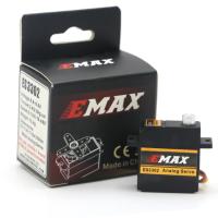 China Emax ES3301 3351 3302 3352 9mm 4.8-6V Analog Digital Servo Metal Gear For RC Glider Rc Airplane Drone for sale