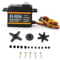 China EMAX ES9258 Metal Gear Digital Servo 27G 2.5 Kg 0.05 Sec For Rc Helicopter Wholesale Dropship for sale