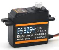 China Factory Outlet EMAX ES3054 17g 3.5kg 0.13sec 23T Metal Gear Digital For RC Airplane 3154 Upgrade for sale