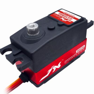 China New Jx Pdi-4410mg Kg High Metal Gear Performance Digital Coreless Low Profile Servo 1/8 1/ Rc Drift Car for sale