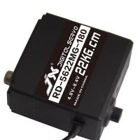 China New JX RD-5622MG-180 22kg.cm /300 Degree High Quality Core Motor Digital Metal Gear Performance Robot Servo RC Car Boat for sale
