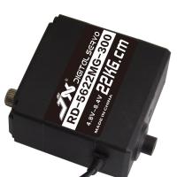 China New JX RD-5622MG-180 22kg.cm /300 Degree High Quality Core Motor Digital Metal Gear Performance Robot Servo RC Car Boat for sale