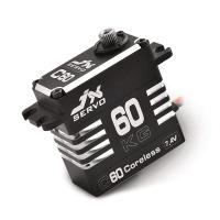 China Hot JX C60 Kg.cm Super Coreless Servo 7.4V High Pressure Torque Waterproof RC Car Steering Gear For Drones Accessories for sale