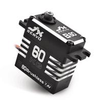 China NEW JX B60 Brushless High Pressure 60KG High Torque Waterproof Servo RC Car Model Aircraft Mechanical Arm Equipment Machine UAV for sale