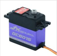 China NEW JX Servo DC6015 15kg Aluminium Shell Metal Gear Core Digital Standard Servos for RC Drone Car UAV Plane Crawler Buggy Robot for sale