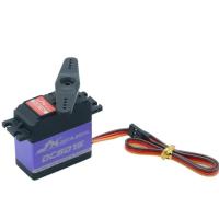 China NEW JX Servo DC6015 15kg Aluminium Shell Metal Gear Core Digital Standard Servos for RC Drone Car UAV Plane Crawler Buggy Robot for sale