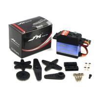 China NEW JX Servo DC6015 15kg Aluminium Shell Metal Gear Core Digital Standard Servos for RC Drone Car UAV Plane Crawler Buggy Robot for sale