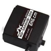 China NEW JX RD-5606HB-180 6kg.cm 180/300 Degree High Quality Core Motor Digital Plastic Gear High Performance Robot Servo RC Car Boat for sale