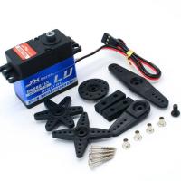China NEW JX DC5821LV 21.8KG Full Waterproof Digital High Quality Servo for RC Car Crawler TRX4 Baja Boat Robot Arm Equipment Machine for sale