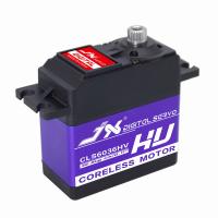 China Hot Sales JX Servo CLS6036HV 36kg CNC Aluminium Shell Metal Gear High Voltage Coreless Digital Servo for sale