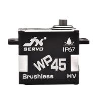 China Hot Sales JX Servo WP45 HV 45KG Brushless Waterproof IP67 Metal Gear Digital Servo for RC Car Helicopter Airplane for sale