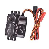 China New CLS-12V7346 JX Servo 46KG 12V 180 Degrees HV High Precision Steel Gear Digital Coreless Servo CNC Aluminium Shell Servo for sale