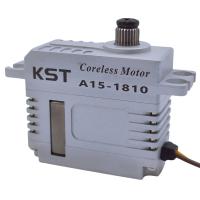 China Coreless Mini Kst A15-1810 Hv Servo 20kgf.Cm 0.10sec/60 Phosphor Bronze Hardened Steel Gear For Rc Boat Parts for sale