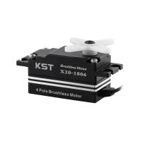 China Wholesale Price KST X20-1806 18KG 0.06Sec Low Profile High Voltage Digital Metal Gear Brushless Servo for sale