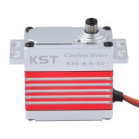 China Wholesale Price KST X20-8.4-50 8V 45kg 0.15 Sec Servo 180 Degree Coreless Motor For Robot UAV Hobby Education for sale