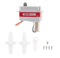 China Wholesale Price KST X08 Plus V2.0 5.3Kg 0.09s 8mm 9g High Voltage Metal Cased F5J Glider For RC Plane Drone Wings Flying UAV for sale