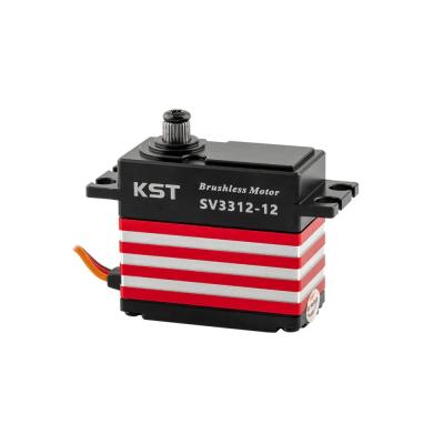 China Wholesale Price KST SV3312-12 HV Brushless Metal Gear 38Kgf.cm Digital 700-800 Class RC Large Scale UAV Model Industrial for sale