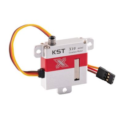 China Wholesale Price Original KST X10 Mini V8.0 7.5kg 0.1sec Digital Metal Gear CorelessServo Motor For RC Glider Wing for sale