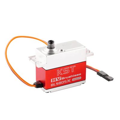 China Hot KST BLS805X HV High Torque Brushless Digital Tail Servo 7.5kg.cm 0.039sec/60degree 550-700class Helicopters RC Airplane for sale