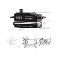 China Wholesale Price KST X20-1806 18KG Brushless Low-profile For 1:10 Scale On-road Drift Cars Buggies Aerobatic Airplanes Jets Drone for sale