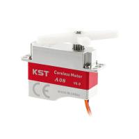 China Factory Outlet KST A08 V6.0 Coreless Metal Gear HV Higher Hight Torque Programmable For RC Glider DLG F3K F5D UAV Drone for sale