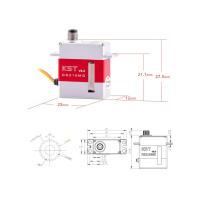 China Wholesale Price KST DS215MG V8.0 Digital Coreless Swashplate Metal For 450 380 480 RC Helicopter High Quality Servo for sale