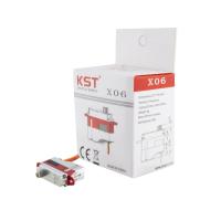 China Hot Sales KST X06 1.8kg Torque  HV Micro Digital Metal Gear Glider Servo Motor for High Performance RC Gliders for sale