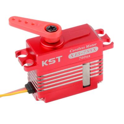 China Wholesale Price KST X15-755X 10.2kg Helicopter Tail Digital Metal Gear Servo Motor for Robot UAV Hobby Education for sale