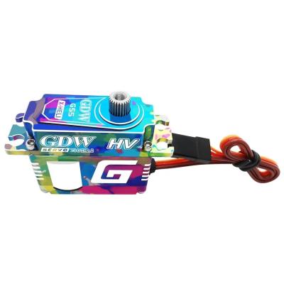 China Gdw G55 A New Generation Of Aircraft Model Helicopter Narrow Frequency Lock Tail Brushless Medium-Sized Digital Servo for sale