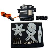 China Gdw Bls595hv 7kg Brushless Metal Gear Digital Servo Narrow Band Rc Helicopter Accessories For 500 520 420 Parts Accs for sale