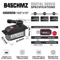 China Hot Sales AGFRC HV 14KG CLS B45CHMZ 0.086Sec Affordable Low Profile Servo Ideal For 1/12 Touring Car for sale