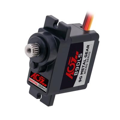 China AGFRC B9DLS 180 Degree Metal Gears 9g 2KG High Torque Economical Digital Motor Servo For Small Size Airplane/Car/Robot for sale