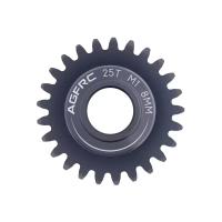 China Hot AGFRC PG25T8 V2 Hardened Steel 8MM MOD1 T High Machining Sturdy Pinion Gear For RC 1/8 Scale Truck /Crawler for sale
