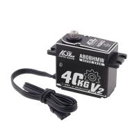 China New AGFRC 40KG High Torque 0.071s Steel Gear 8.4V IP67 Waterproof 25T STD Digital Programmable Brushless RC Car Robot Servo for sale