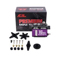 China Hot AGFRC Full Mid Size 16KG High Torque 0.08s 8.4V Titanium Gear Digital Programmable Brushless RC Car Aircraft Robot Servo for sale