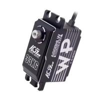 China Hot Sales AGFRC A66BHLW 33KG 0.068Sec High Speed Upgrade Steel Gears Low Profile Brushless Waterproof Servo For Cars for sale