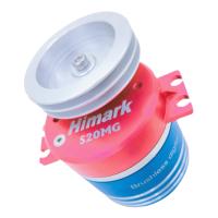 China Himark S20mg Waterproof Full Metal Case Steel Gear Brushless Motor Digital Feedback Servo for sale