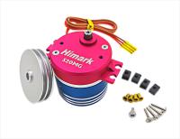 China Himark S20mg High-Speed Kg Brushless Digital Servo Winch Waterproof Sail For Rc Sailboat Windlass Rudder Metal for sale
