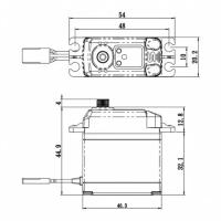 China Savox Sa-1283sg 1230 1231 1256tg Sc- 1257 1258 High Torque Coreless Servo Motor 36kg-Cm for sale