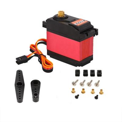 China CYS-S8218 40Kg Metal Gear Digital 6V-7.4V 0.18S-0.20S/60 High Torque HV Servo For 1/5 RC Car for sale