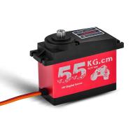 China CYS-S0650 Large 55Kg HV High Torque Metal Gear Digital Servo For RC Car Boat Airplane HPI Rovan Baja 5B 5T for sale