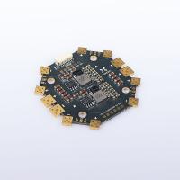 China Foxeer PDB400 8S 400A PDB LIPO 4-8S Distribution Board DUAL Battery PAD Installation Hole Spacing 30.5mm for FPV Drone Parts for sale