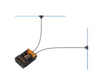 China BETAFPV SuperP 14CH Diversity Receiver ELRS 2.4Ghz with Dual Antenna Dual Reception for RC Aircraft Cars Boats Drones for sale
